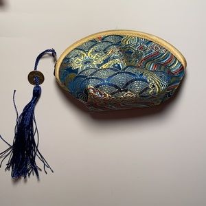 Bags | Silk Brocade Coin Purse | Poshmark